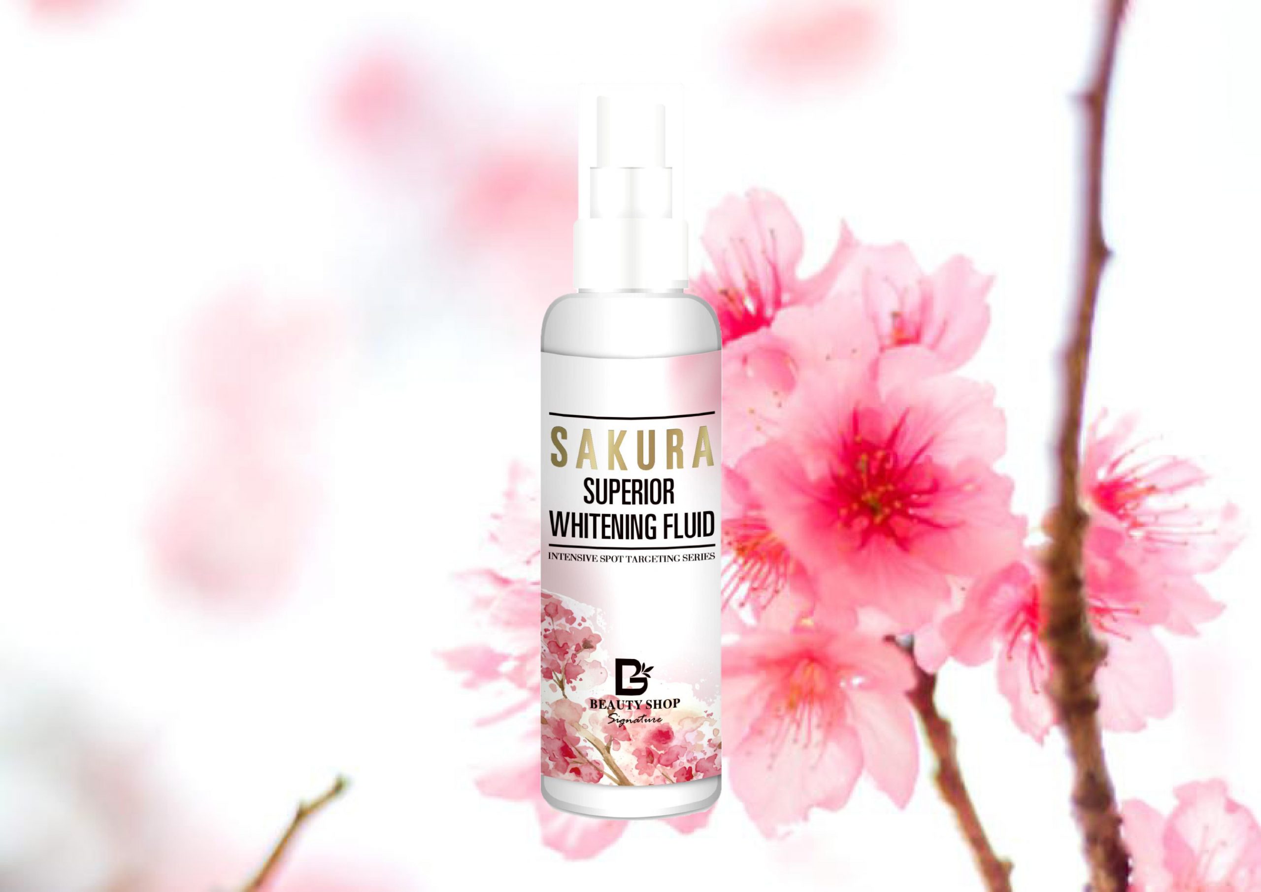 Sakura Superior Whitening Fluid (120ml) - Beauty Shop