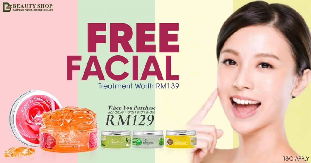 Free Facial Promotion - Beauty Shop
